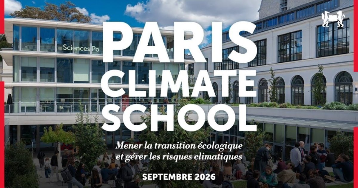 La Paris Climate School : un laboratoire international de la transition ...
