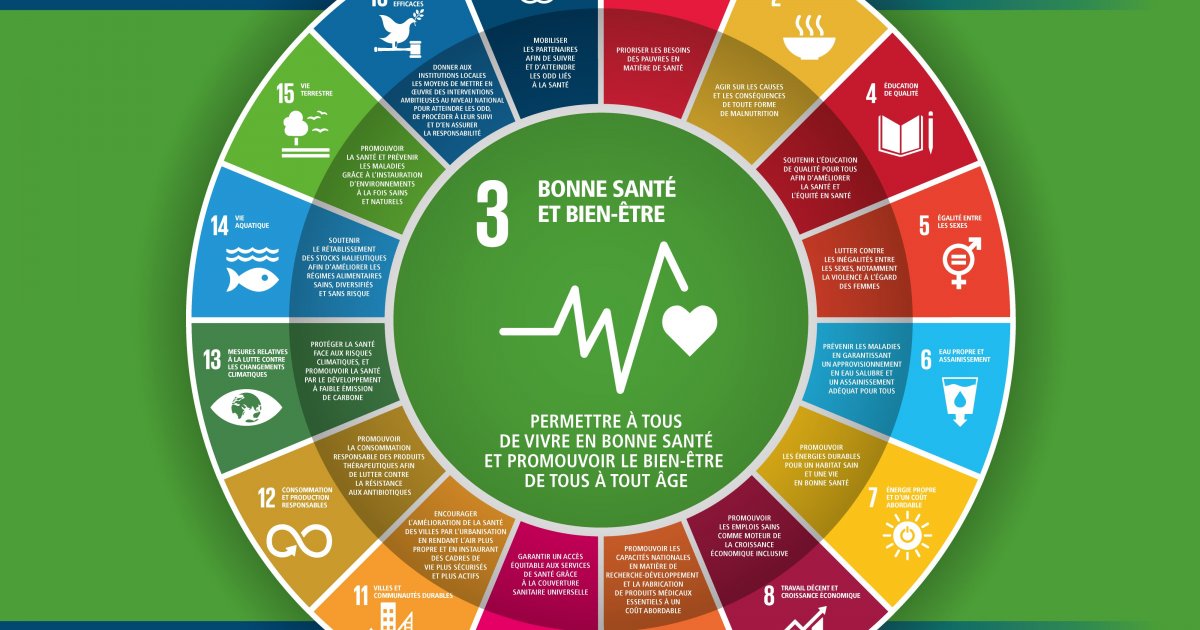 ODD3 - Donner aux individus les moyens de vivre une vie saine et promouvoir le bien-être à tous ...