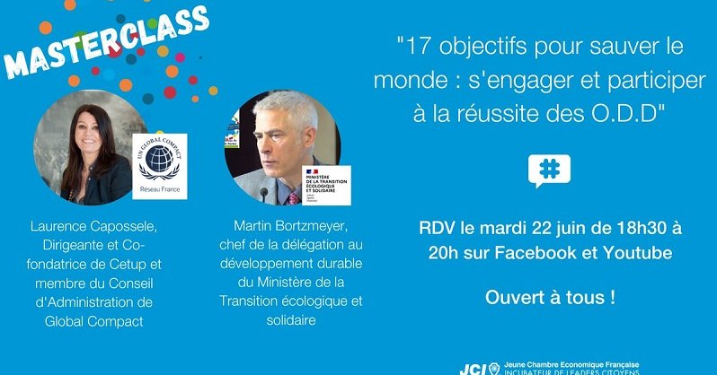 [MASTERCLASS] - 17 objectifs pour sauver le monde : s’engager et ...